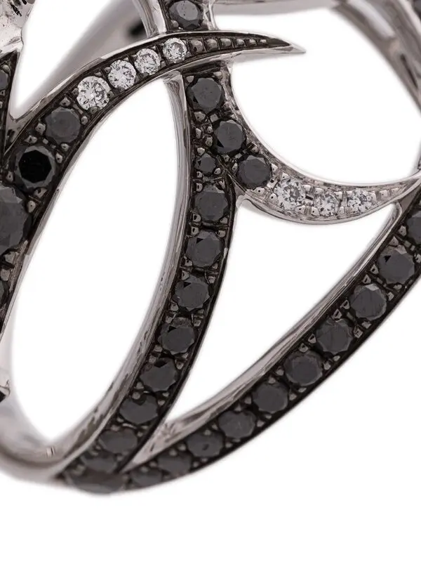 Stephen Webster 18kt Gold Diamond Armour Ring