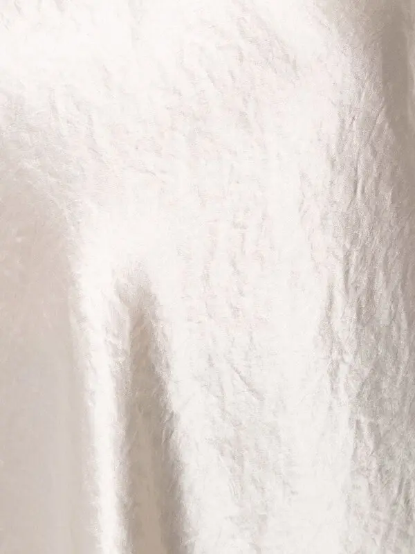 Vince Flared Tank Top - Silver
