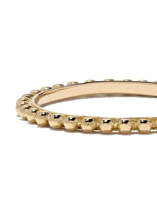 WOUTERS & HENDRIX 18kt Ball Chain Ring - Gold