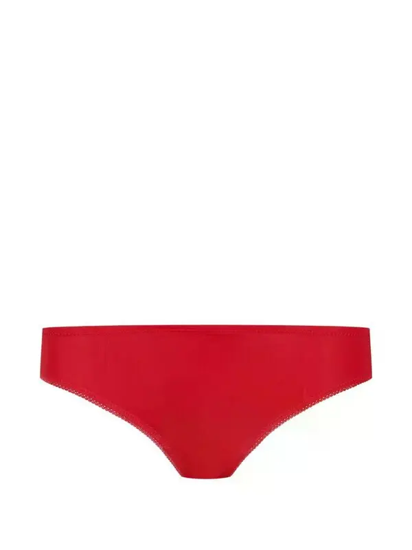 MAISON CLOSE Le Petit Secret Open Panties - Red