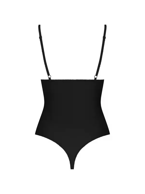 MAISON CLOSE Le Petit Secret Bodysuit - Black