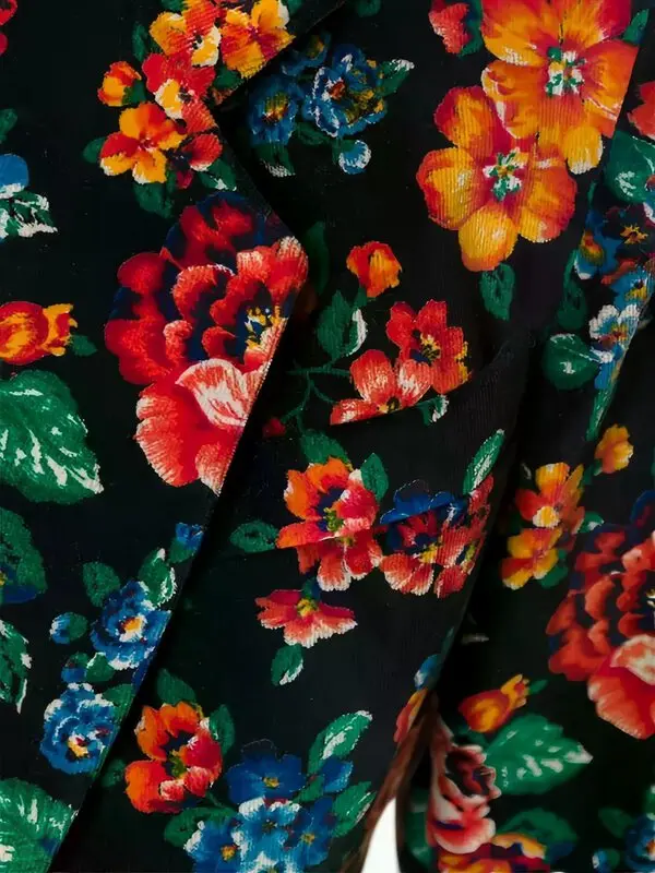 Kenzo 1980s Floral-print Blazer