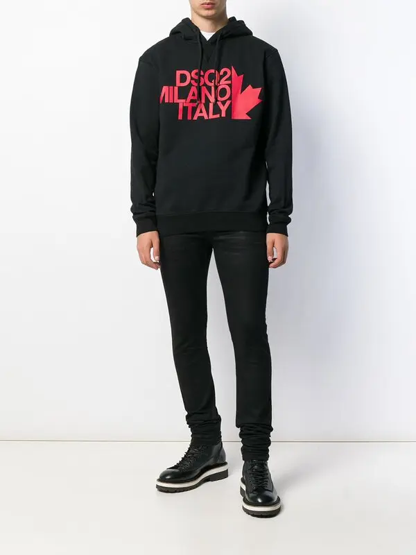 Dsquared2 Logo Print Hoodie
