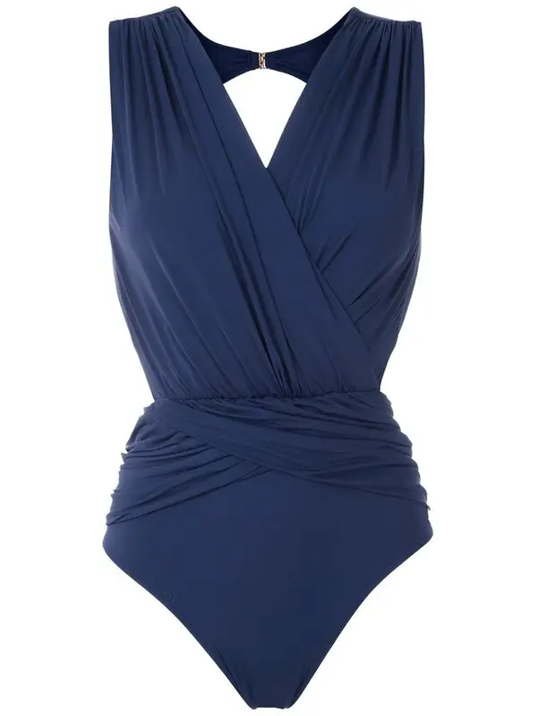 BRIGITTE Swimsuit Lumma Draped - Blue