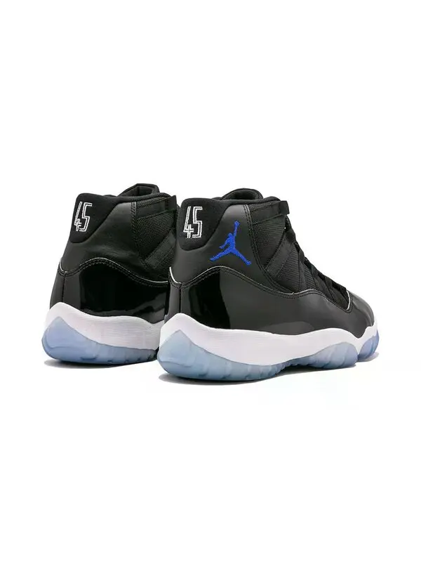 Black Space Jam 45 Shoes Jordan Air Retro Space Jam Sneakers Black
