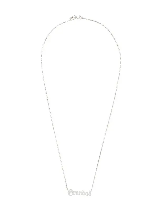 MARIA BLACK Grandad Necklace - Metallic