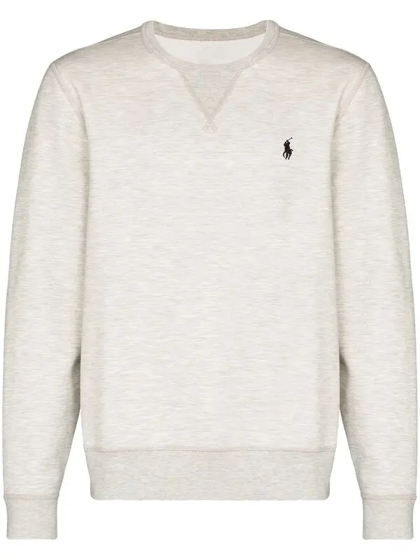 Polo Ralph Lauren Logo-embroidered Sweatshirt - Grey