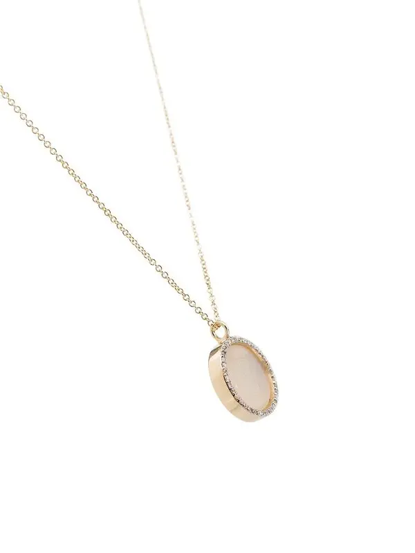 Mateo 14kt Pearl And Diamond Necklace