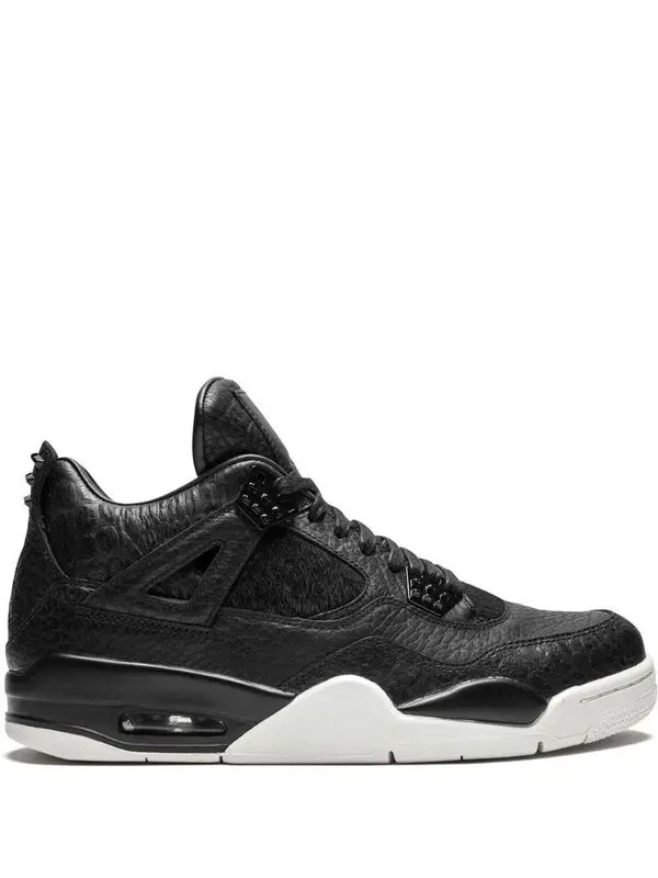 JORDAN Air 4 Retro Premium Pinnacle Sneakers - Black