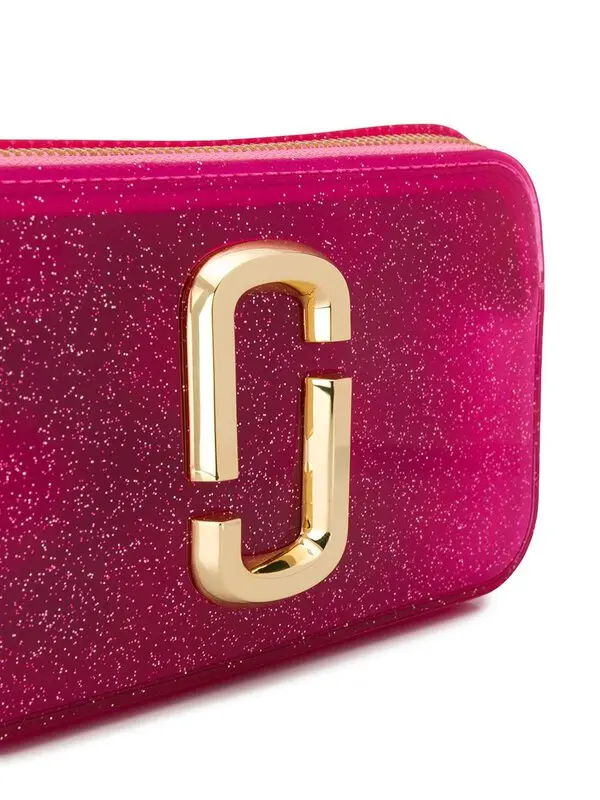 Marc Jacobs The Jelly Glitter Snapshot Camera Bag - Pink