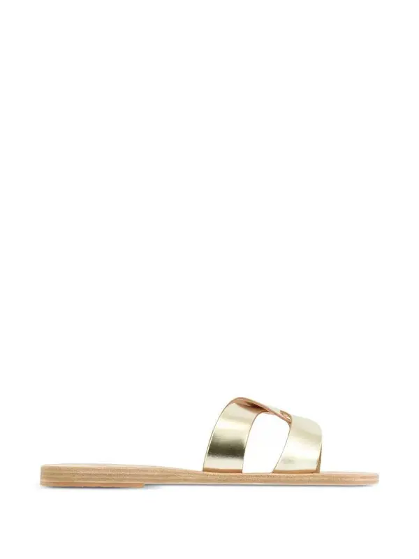 ANCIENT GREEK SANDALS Desmos Crossover Sandals - Gold