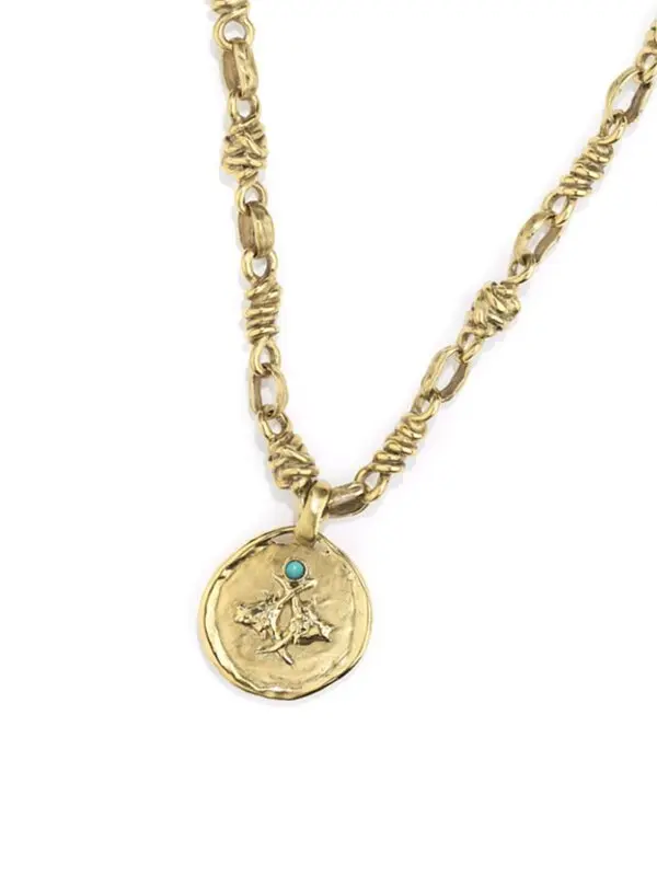 GOOSSENS Talisman Taurus Medallion Necklace