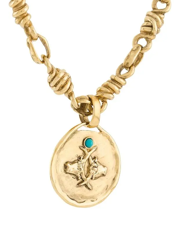 GOOSSENS Talisman Taurus Medallion Necklace