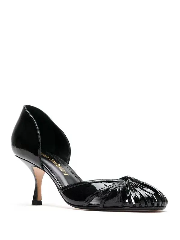 STUDIO CHOFAKIAN Leather Pumps
