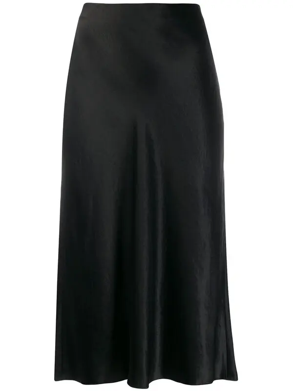 Vince High-waisted Midi Skirt