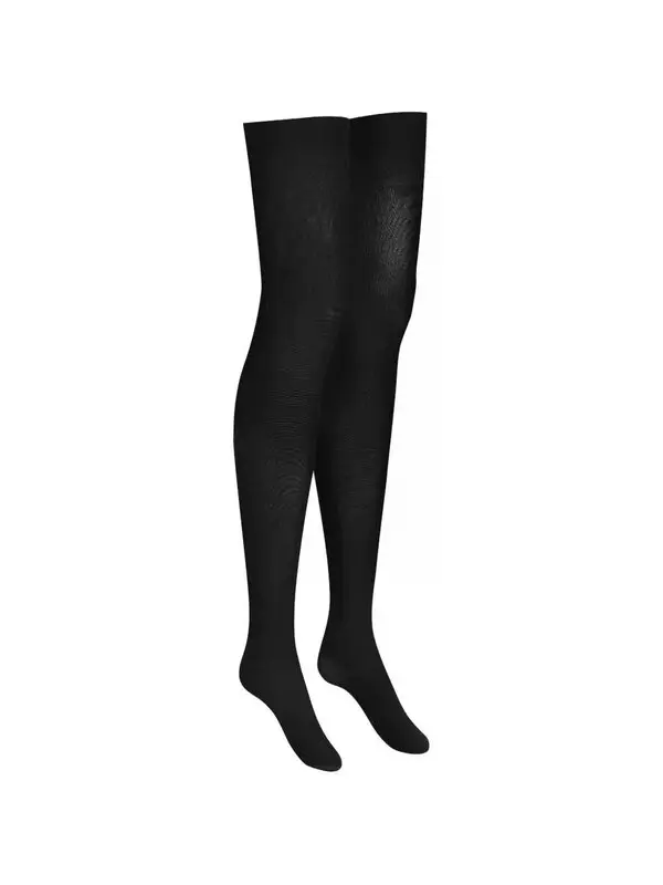 MAISON CLOSE Cut And Curled Stockings - Black