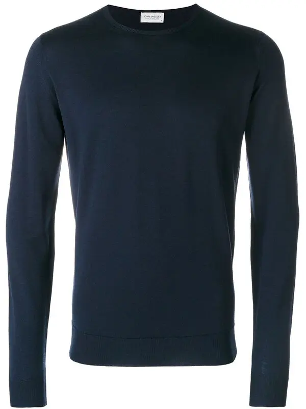 John Smedley Knit Jumper - Blue