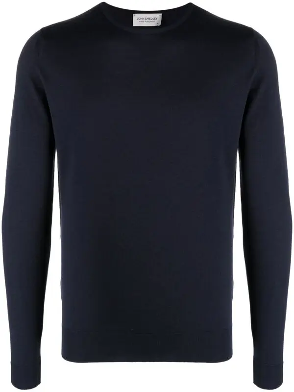 John Smedley Knit Jumper - Blue