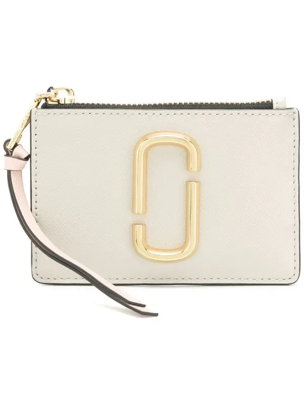 Marc Jacobs Top Zip Multi Wallet - Neutrals
