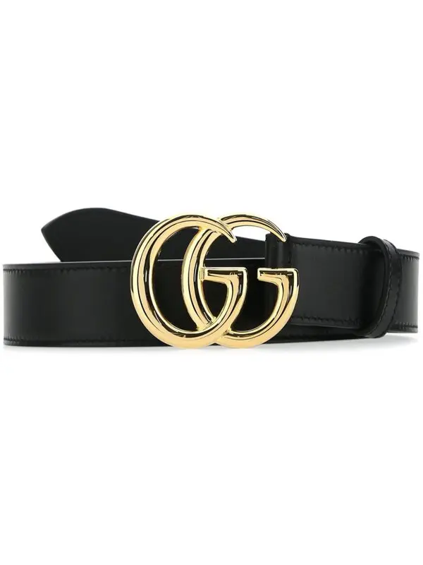 Gucci Gg Marmont Belt - Black