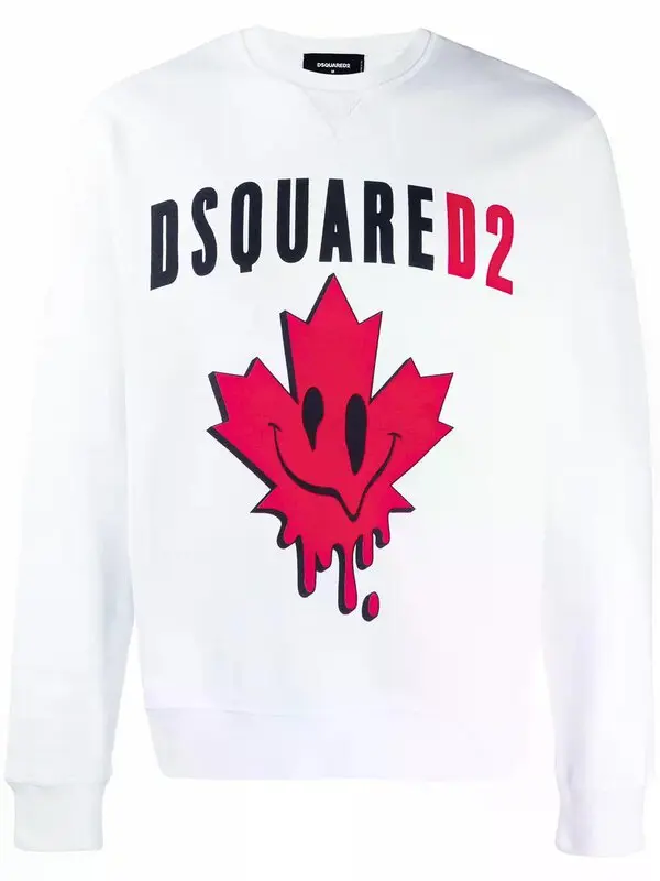 Dsquared2 Logo Sweatshirt - White