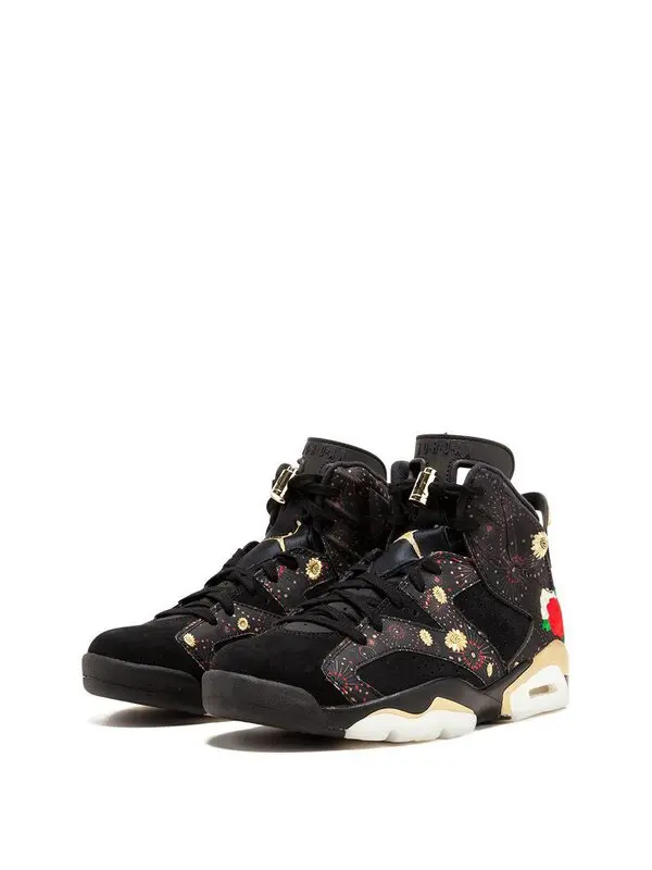 JORDAN Air Retro 6 Chinese New Year Sneakers - Black