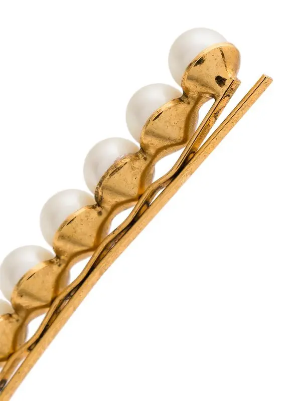 JENNIFER BEHR Gracie Pearl Hair Slides