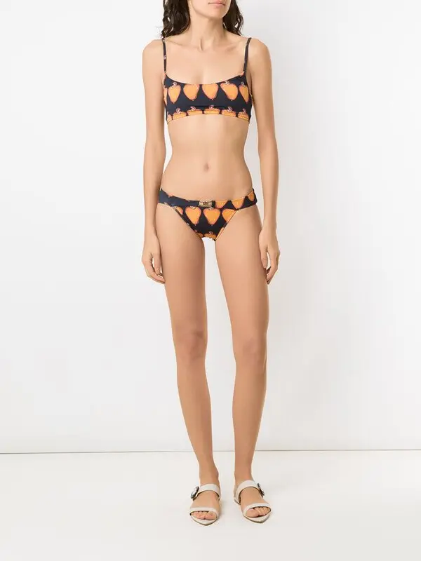 AMIR SLAMA Printed Bikini Set
