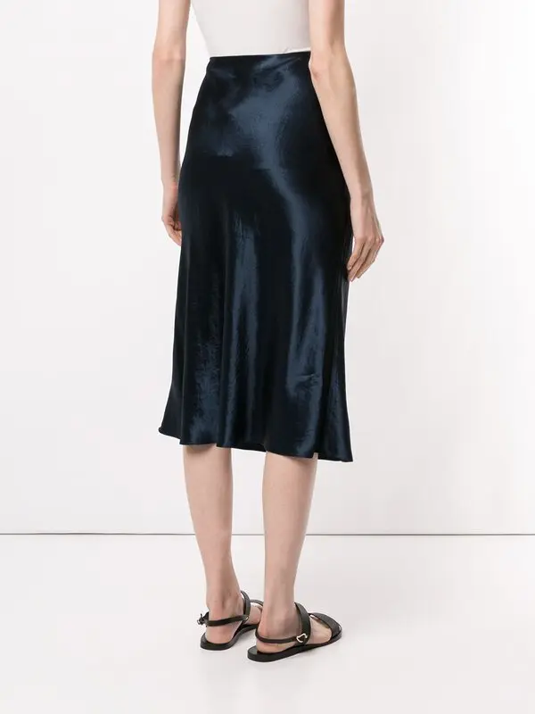 Vince High-waisted Skirt - Blue