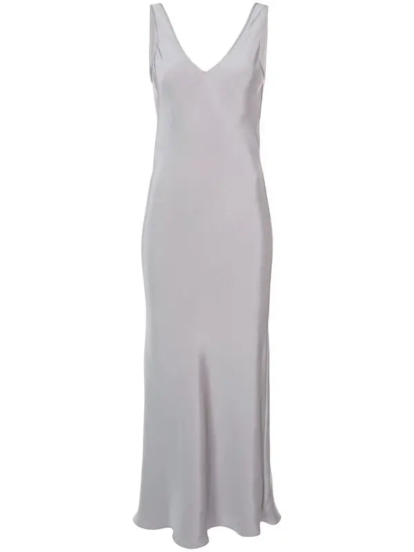 Voz Opal Maxi Shift Dress - Grey
