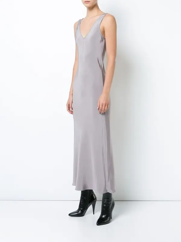 Voz Opal Maxi Shift Dress - Grey