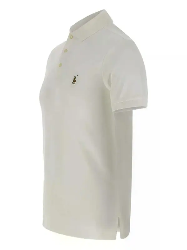 Polo Ralph Lauren Polo Pony-embroidered Polo Shirt - White