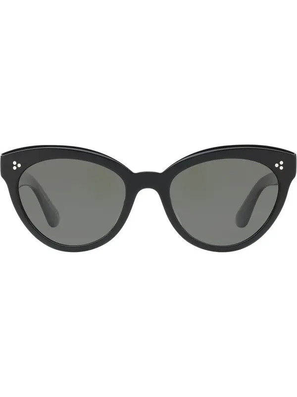 Oliver Spencer Roella Cat Eye Sunglasses - Black