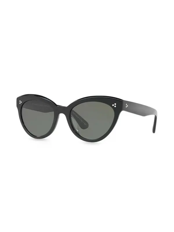 Oliver Spencer Roella Cat Eye Sunglasses - Black