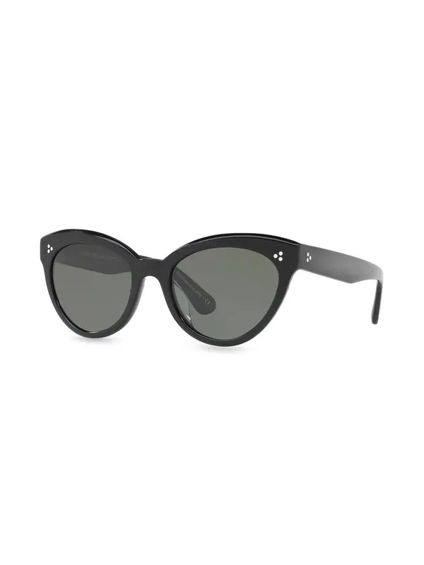 Oliver Spencer Roella Cat Eye Sunglasses - Black