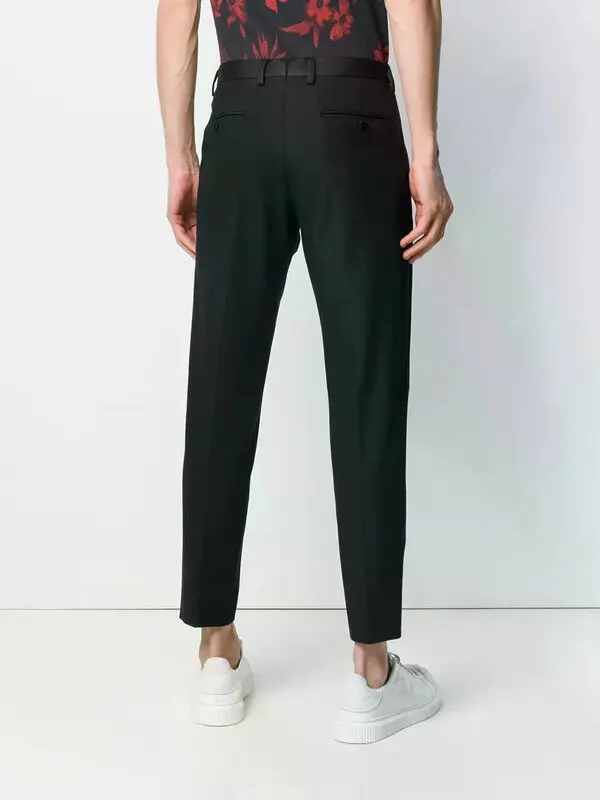 Dolce & Gabbana Slim Tailored Trousers - Black