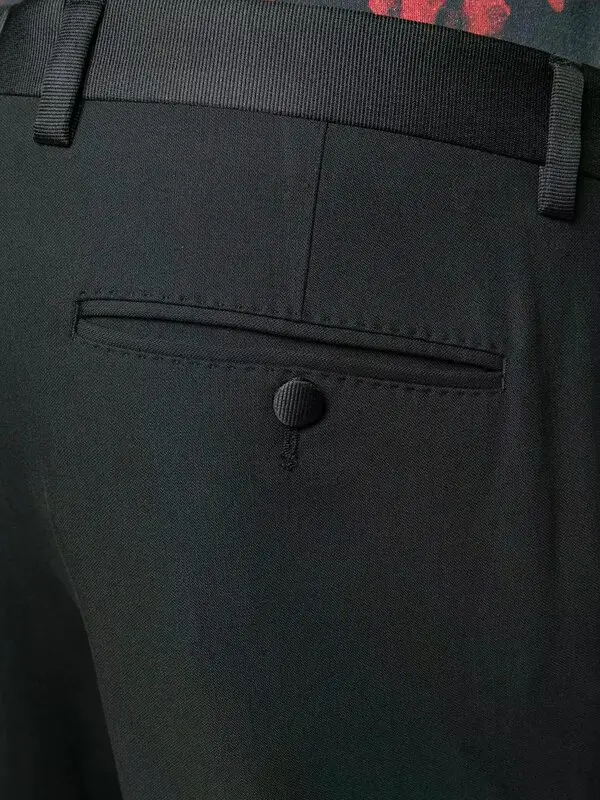 Dolce & Gabbana Slim Tailored Trousers - Black