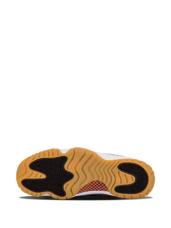 JORDAN Air 11 Retro Low Croc Sneakers - Brown