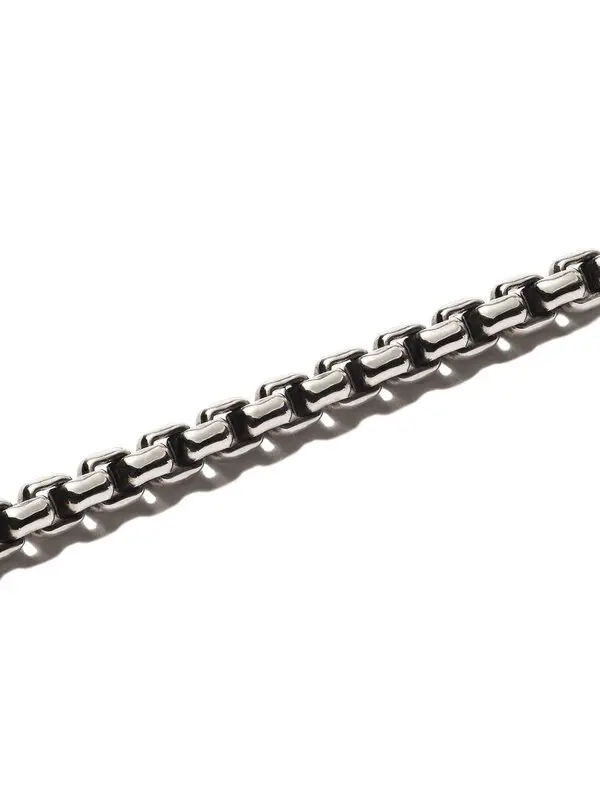 David Yurman Sterling Box Chain Necklace - Silver