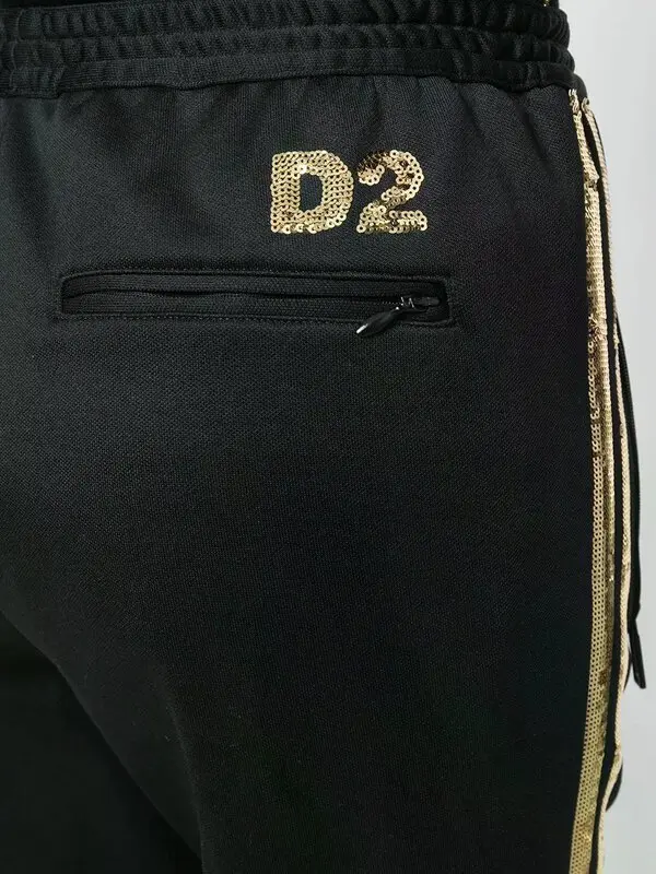 Dsquared2 Sequin-embellished Track Pants