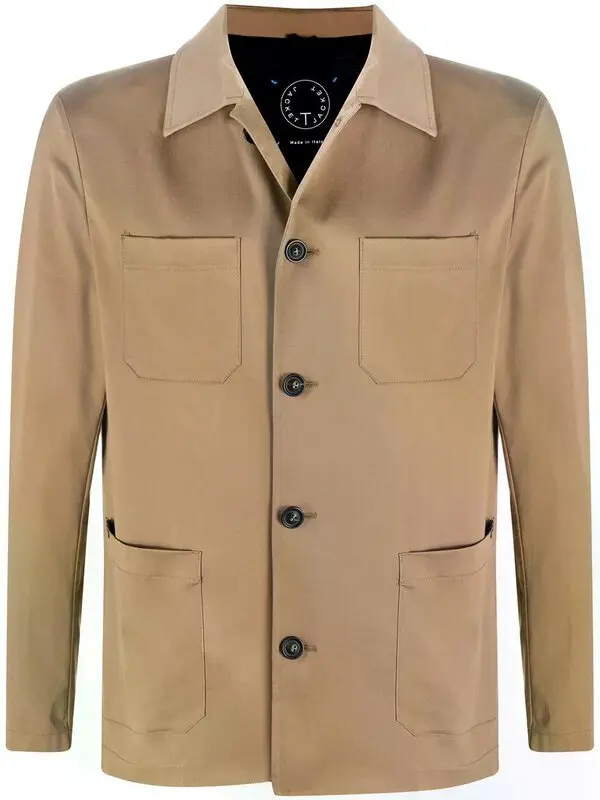 TONELLO Button Shirt Jacket