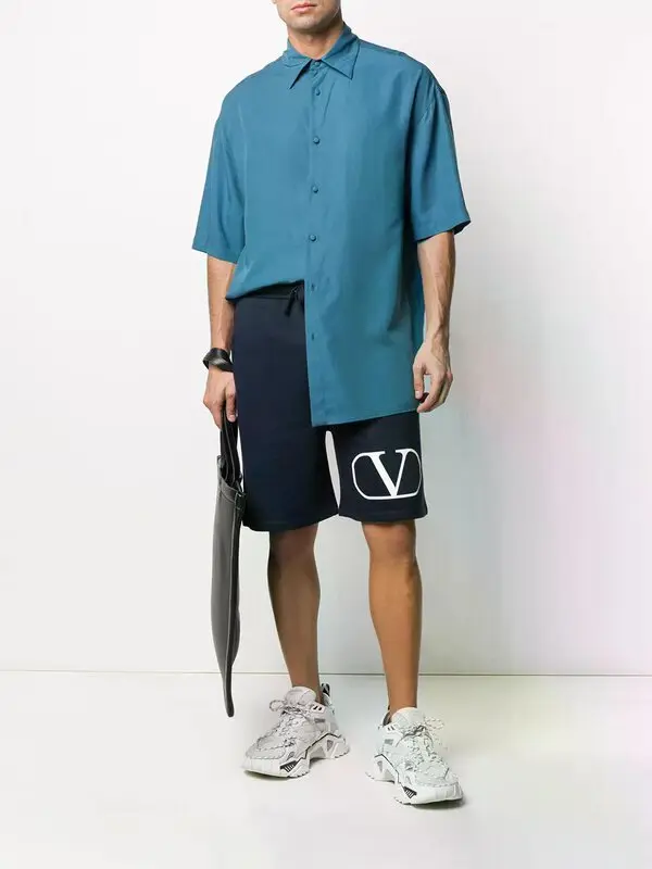 Valentino Garavani Short-sleeved Oversized Shirt