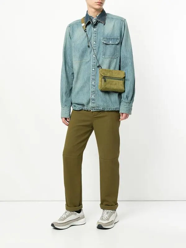 AS2OV Flap Shoulder Bag - Green
