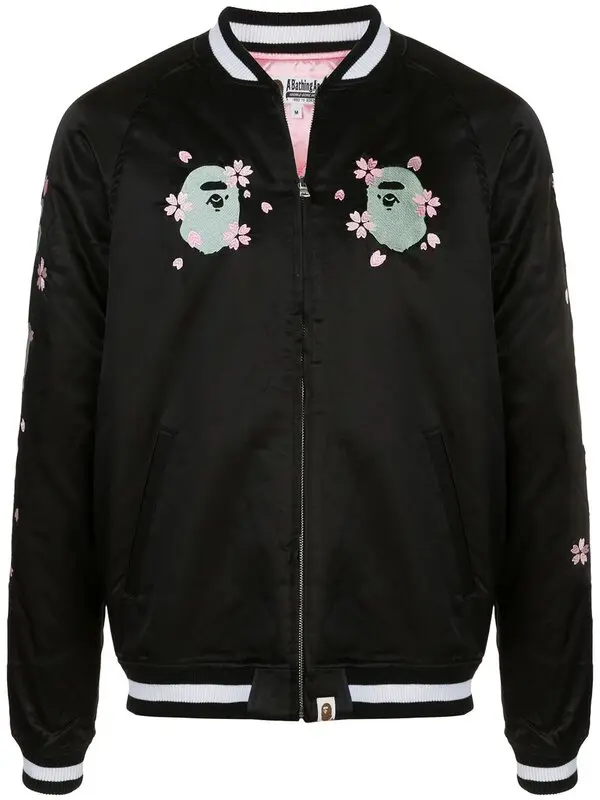 A BATHING APE Sakura Souvenir Jacket