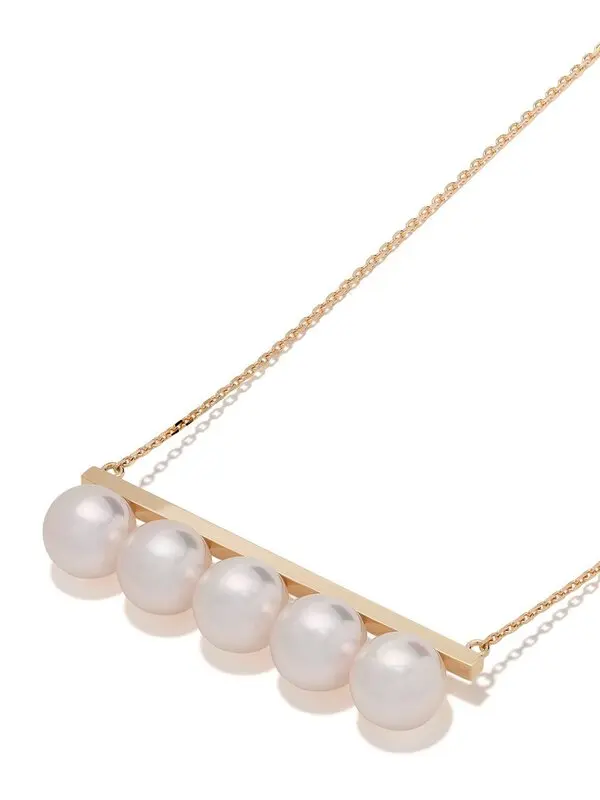 TASAKI 18kt Balance Signature Necklace - Gold