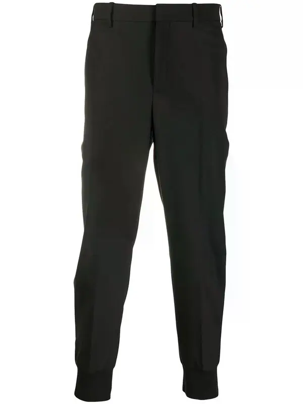 Neil Barrett Tailored Tapered Trousers - Black