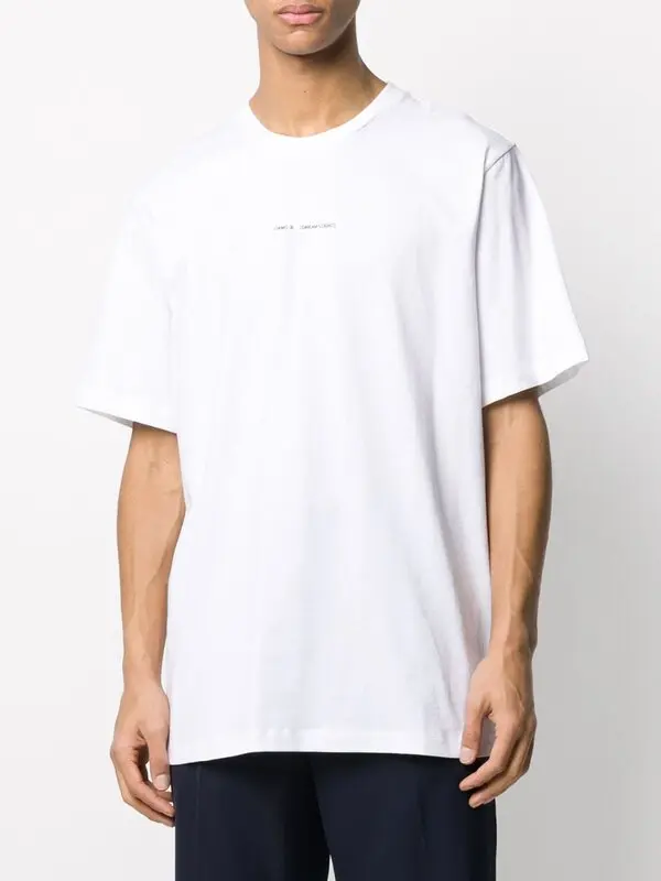 OAMC Logo Floral Print T-shirt