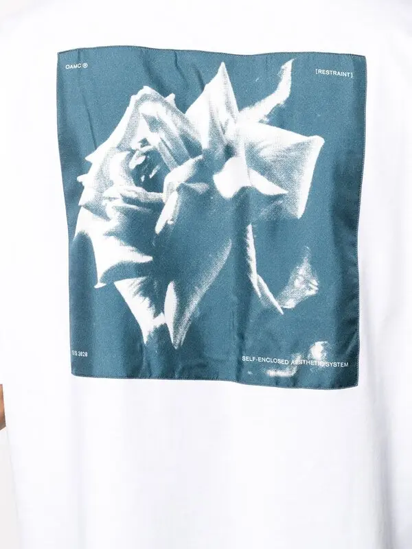 OAMC Logo Floral Print T-shirt