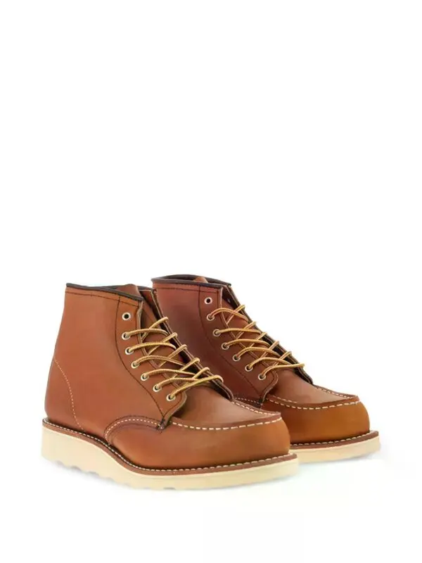 Red Wing Heritage Moc-toe Ankle Boots - Brown
