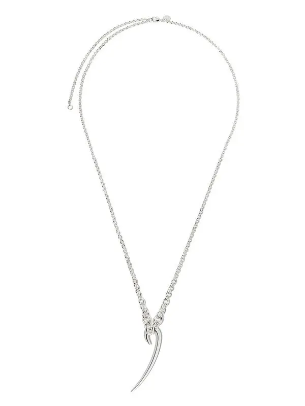 SHAUN LEANE Hook Pendant Necklace - Silver